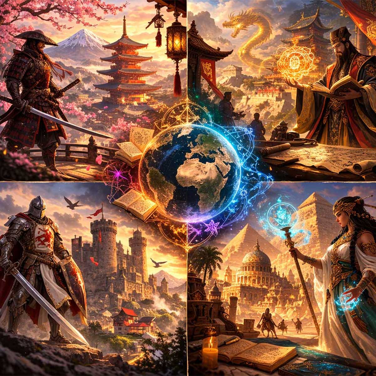 Non-Western Temporal Models in Isekai and Fantasy Worlds